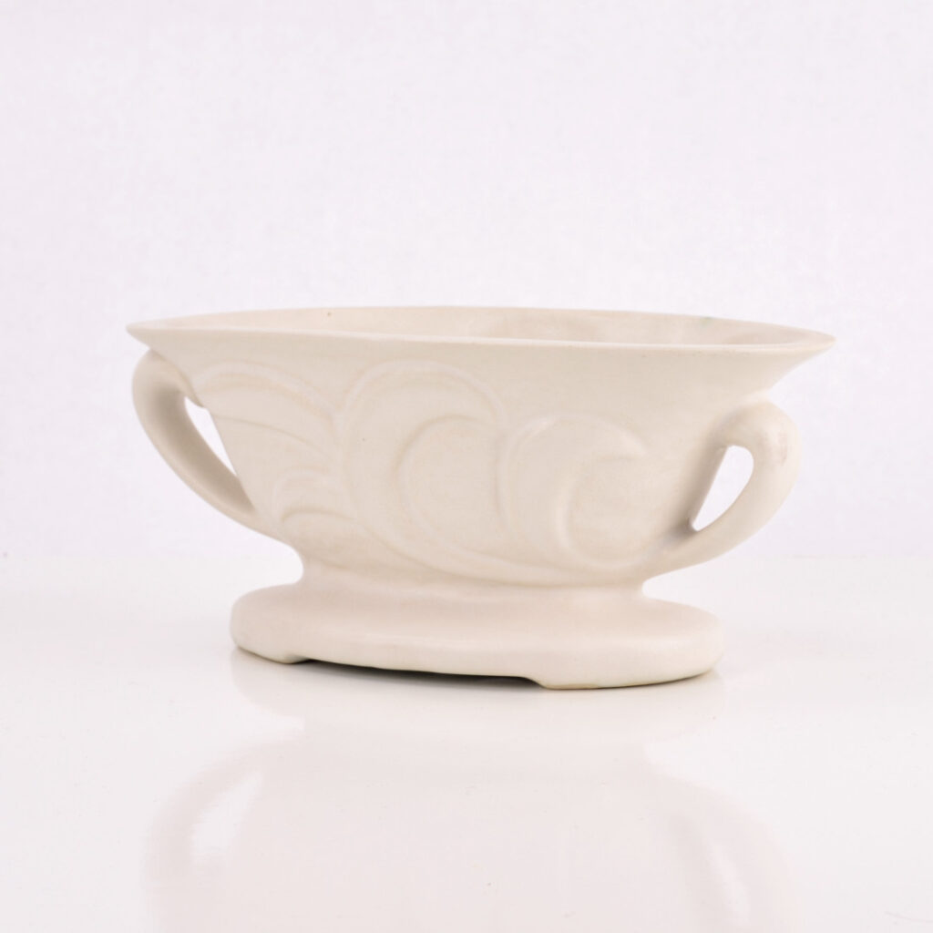 Brush Pottery White Princess Line Planter - Only Clay